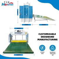 China 20T Maximum Pressure Hydraulic Cold Press Machine with 2500mm Processing Length and Integrated Conveyor Frame for sale