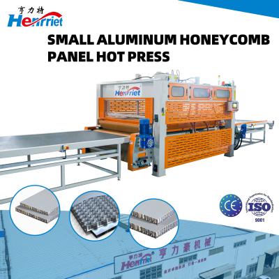 China 50‑Ton Single‑Layer Aluminum Honeycomb Small‑Size Board Hot Press, 3000×1500mm Workbench, Thermal Oil Heating for Honeycomb Panel Lamination for sale