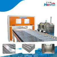 China Automatic Glue Dispenser with PLC Touch-Screen Control and Roller Conveyor for Adjustable Mixing Ratio 2:1-5:1 for sale