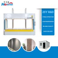 China Double-Row Four-Cylinder Hydraulic Cold Press Machine with 100T Maximum Pressure for Composite Panel Processing for sale