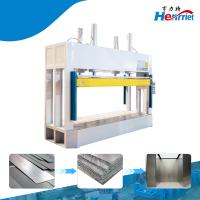 China 100 Ton Maximum Pressure Honeycomb Composite Panel Cold Press Machine with 2500×1500mm Workbench and Four-Cylinder Hydraulic Pressing for sale