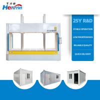 China 100 Ton Four-Cylinder Hydraulic Sandwich Panel Press with 1300mm Pressing Clearance for Composite Panel Production for sale