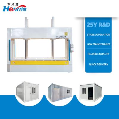 China 100T Four-Cylinder Hydraulic Sandwich Panel Press with 1300mm Pressing Clearance for Composite Panel Production for sale