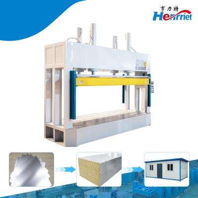 China 100T Maximum Pressure Cold Press Machine with 2500×1500mm Workbench and Four-Cylinder Hydraulic System for Sandwich Panels for sale
