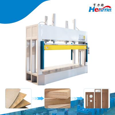 China 100 Ton Four-Cylinder Hydraulic Door Panel Press with 1300mm Pressing Clearance for Composite Doors for sale