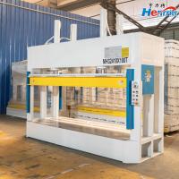 China 100T Four-Cylinder Hydraulic Sandwich Panel Press with 1300mm Pressing Clearance for Composite Panel Production for sale