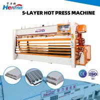 China 160 Ton Maximum Pressure 5 Layers Hydraulic Hot Press Machine for Architectural Aluminum Honeycomb Panel Forming for sale