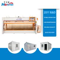 China 5 Layers Multi-layer Hot Press Machine with 160 Ton Maximum Pressure and Thermal Oil Circulation Heating for sale