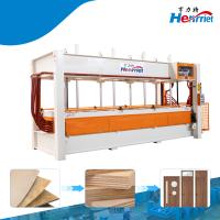 China 5 Layer 160 Ton Hot Press with 4000×1500×50 mm Work Platen for Door Panel Lamination for sale