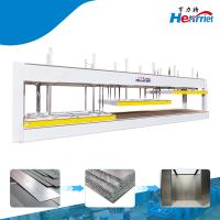 China 3-Section Cold Press Machine with 50 Tons Maximum Pressure and 2200mm Processing Width for Honeycomb Panels for sale