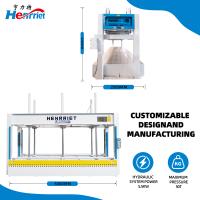 China 50 Tons Maximum Pressure Hydraulic Cold Press Machine with 4500mm*2500mm Perforated Worktable for Heating Rods for sale
