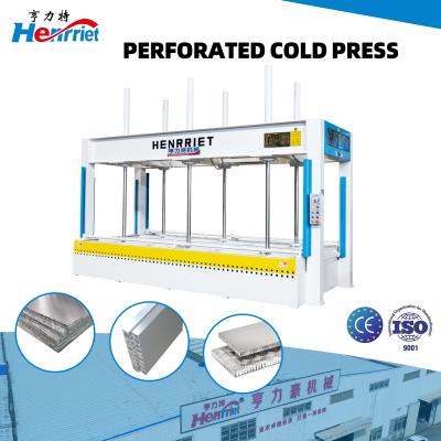 China 50 Tons Maximum Pressure Hydraulic Cold Press Machine with 4500mm × 2500mm Workbench and Perforated Worktable for Heating Rods for sale