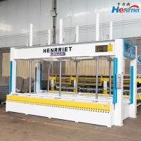 China Perforated Cold Press Machine with 50 Tons Maximum Pressure and 4500mm Processing Length for Honeycomb Board Production Featuring Mountable Heating Rods for sale