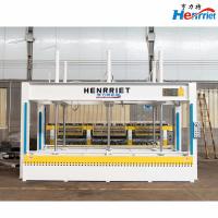 China 50 Tons Maximum Pressure Cold Press Machine with 4500mm Processing Length and Perforated Workbench for Door Panel Production for sale