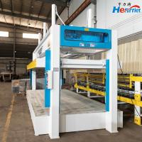 China Perforated Cold Press Machine with 50 Tons Maximum Pressure and 4500mm Processing Length for Honeycomb Board Production Featuring Mountable Heating Rods for sale