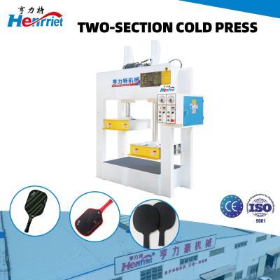China Two-Stage Dual-Station Hydraulic Cold Press Machine with 30T Maximum Pressure and 1250mm Work Platen Size for sale