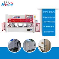 China 100T Maximum Pressure Single Layer Thermal Oil Heating Hydraulic Hot Press Machine for Panel Lamination for sale