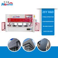 China 100T Maximum Pressure Thermal Oil Circulation Heating Hot Press Machine with 2500x1300mm Work Platen for Panel Lamination for sale