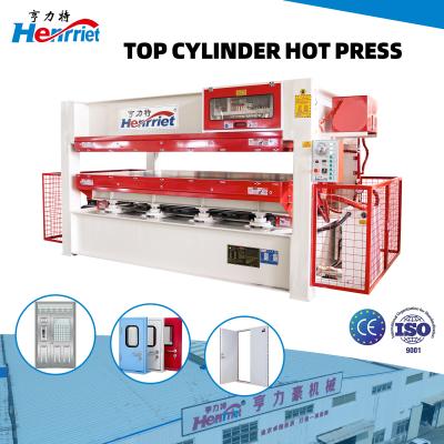 China Industrial 100T Maximum Pressure Hydraulic Hot Press with 2500x1300mm Work Platen and Thermal Oil Heating for sale