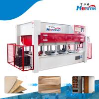 China 100T Maximum Pressure Single Layer Thermal Oil Heating Hydraulic Hot Press Machine for Panel Lamination for sale