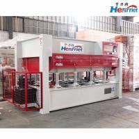 China 100T Maximum Pressure Single Layer Thermal Oil Heating Hydraulic Hot Press Machine for Panel Lamination for sale