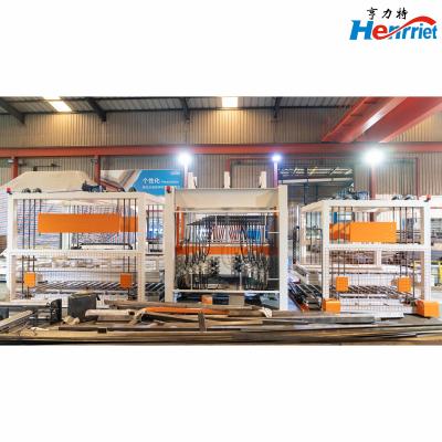 China Automatic 1500×3000mm 8-Layer Hot Press Machine with 100 Tons Multi-Layer Pressing Equipment for sale