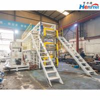 China 3-Layer Auto Feeding Hot Press Machine with 30 Ton Maximum Pressure for Sandwich Board Production for sale