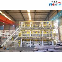 China 3-Layer Auto Feeding Hot Press Machine with 30 Ton Maximum Pressure for Sandwich Board Production for sale