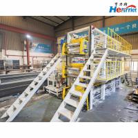China 3-Layer Auto Feeding Hot Press Machine with 30 Ton Maximum Pressure for Sandwich Board Production for sale