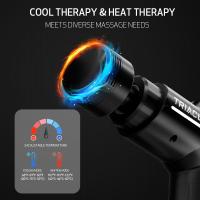China Source Factory Custom Hot Cold Fascia Gun Brushless Motor Infrared Physiotherapy 10mm Amplitude 25KG Thrust for Full Body Use for sale