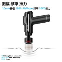 China Source Factory Custom Hot Cold Fascia Gun Brushless Motor 5-Speed Rechargeable Infrared Physiotherapy 10mm Amplitude 25KG Thrust for sale