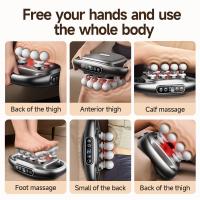 China Portable 16-Head Deep Tissue Massage Gun 30 Speed Levels for Body Muscle Percussion Therapy with Travel Case for sale