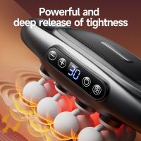 China Portable 16-Head Deep Tissue Massage Gun 30 Speed Levels for Body Muscle Percussion Therapy with Travel Case for sale
