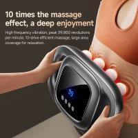 China Portable 16-Head Deep Tissue Massage Gun 30 Speed Levels for Body Muscle Percussion Therapy with Travel Case for sale