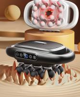 China Bryce Portable 16-Head Deep Tissue Massage Gun 30 Speed Levels Infrared Physiotherapy Heat Rechargeable for Body Muscle Therapy for sale