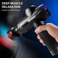 China Hot & Cold Fascial Guns High Power Silent Oil-Free Design High Power High Stroke Massage Guns for sale