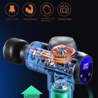 China Hot & Cold Fascial Guns High Power Silent Oil-Free Design High Power High Stroke Massage Guns for sale
