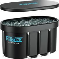 China Cross-border Ice Bath Tub for Athletes Fitness Folding Ice Bucket Aluminum Bracket Bath Bucket for sale