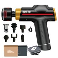 China Source Factory Custom Hot Cold Fascia Gun Brushless Motor 5-Speed Infrared Physiotherapy Rechargeable 10mm Amplitude 25KG Thrust for sale