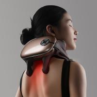 China Fully Automatic Home Use Neck & Shoulder Massager with Musical Function Voice Activation & Shawl Heating Remote Control Included for sale