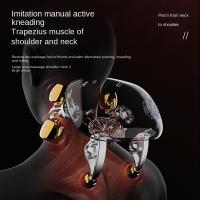 China Fully Automatic Home Use Neck & Shoulder Massager with Musical Function Voice Activation & Shawl Heating Remote Control Included for sale