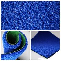 China Density PE Blue Color Outdoor Artificial Turf for Tennis Court Padle Grass at Affordable for sale