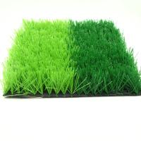 China 10500 Stitches/sqm Density Custom Green Synthetic Turf Grass for Soccer Stadium Field for sale