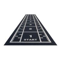 China CE and ISO Certified Red Artificial Grass Flooring for Customized Gym Fitness Sled Turf for sale