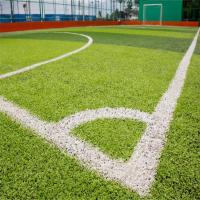 China Natural Non-Infill 50mm 60mm Football Turf for Soccer Stadium and Gym Outdoor Sports for sale