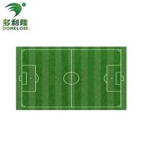 China Monofilament PE Outdoor Football Field Grass at High Density with 16/10cm Stitch Rate for sale