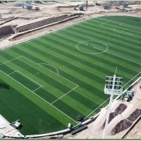China 30mm Height Mini Football Field Artificial Grass Soccer Pitch Sports Facility Promotion for sale
