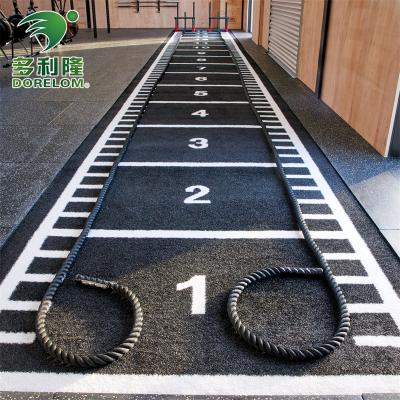 China High Density 63000 Stitches/m2 Green Gym Turf Track for Professional Sled Training Turf for sale