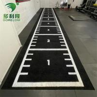 China High Density 63000 Stitches/m2 Green Gym Turf Track for Professional Sled Training Turf for sale