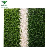 China Yellow Green Red Artificial Turf Grass Tiles for Football Garden and Sports Flooring for sale